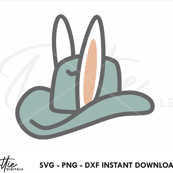 Bunny Cowboy Hat - Etsy