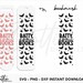 Batty About Books Bookmark Design SVG PNG DXF - Halloween Bookmark ...