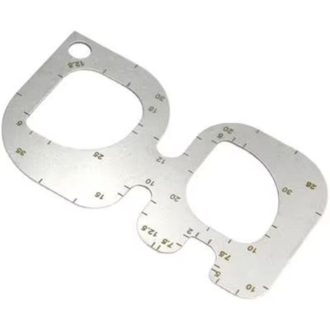 Multifunction Corner Rounding Ruler Template Stainless Steel - Etsy