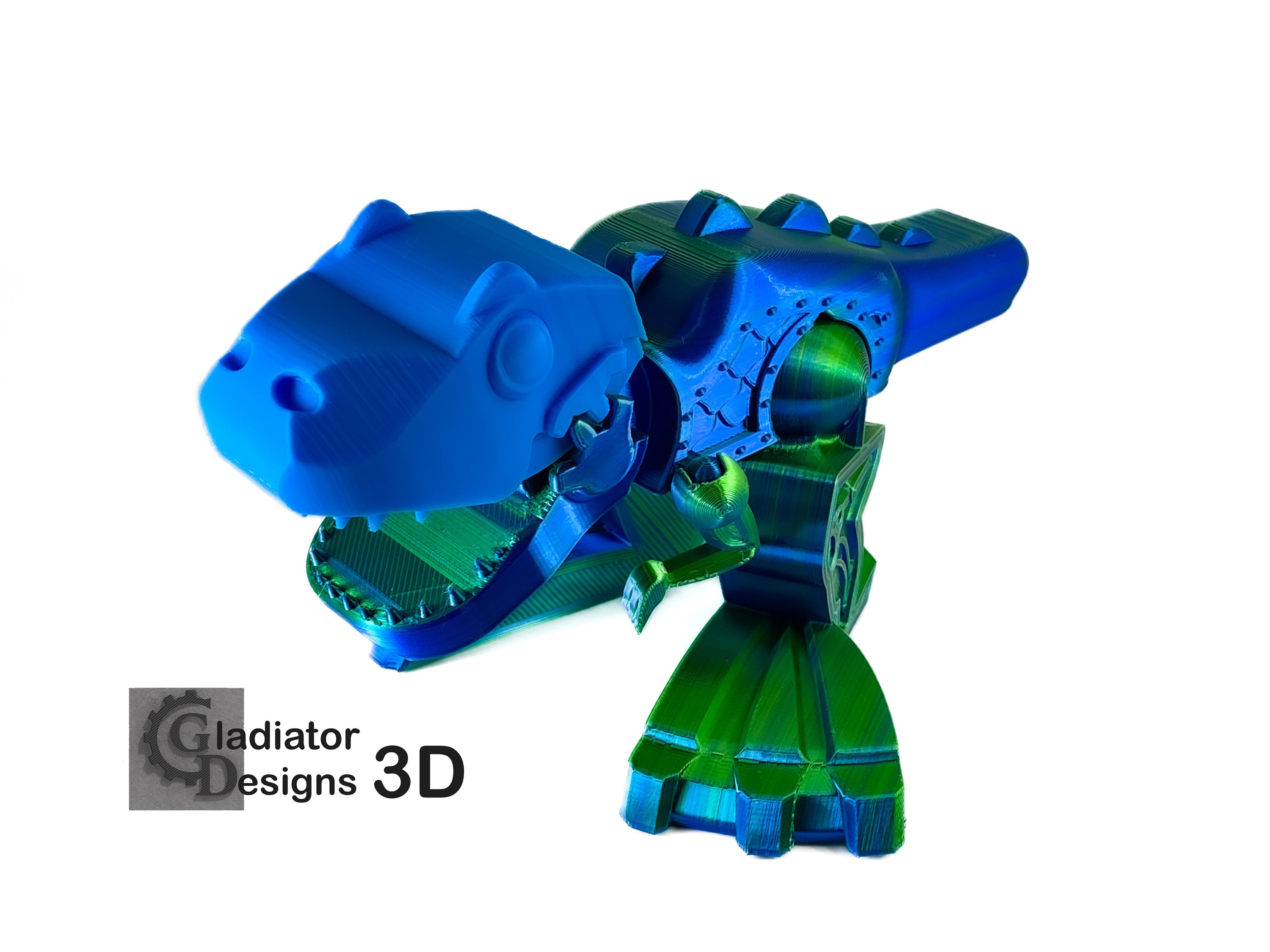 3D Printable T-rex (files Only) - Etsy