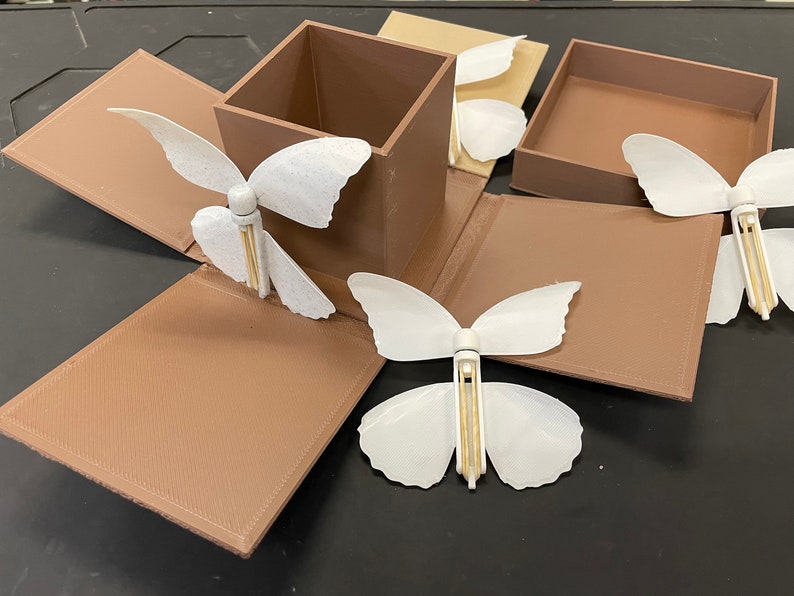 3D Printable Butterfly Explosion Box (STL Files) - Etsy