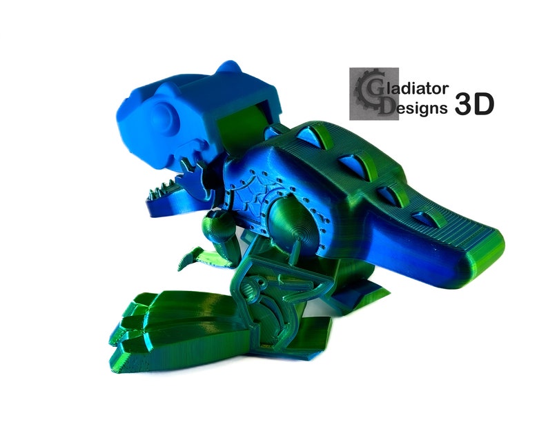 3D Printable T-rex files Only - Etsy