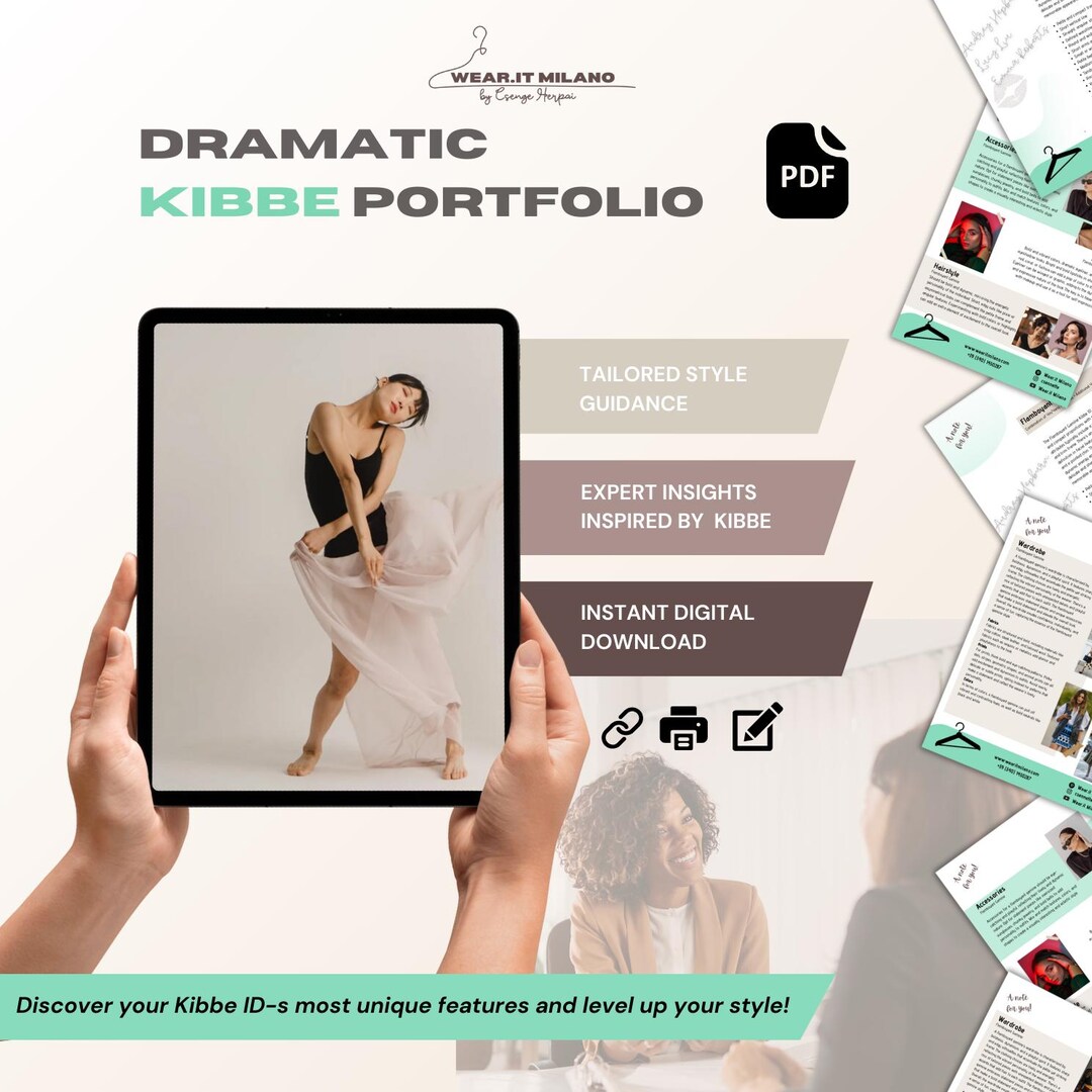 Soft Dramatic Kibbe Style Guide: Personal Style Analysis (PDF) - Etsy