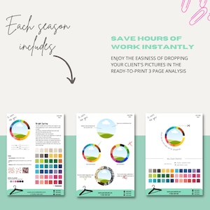 Seasonal Analysis Templates 12 Months - Editable Canva Document for ...
