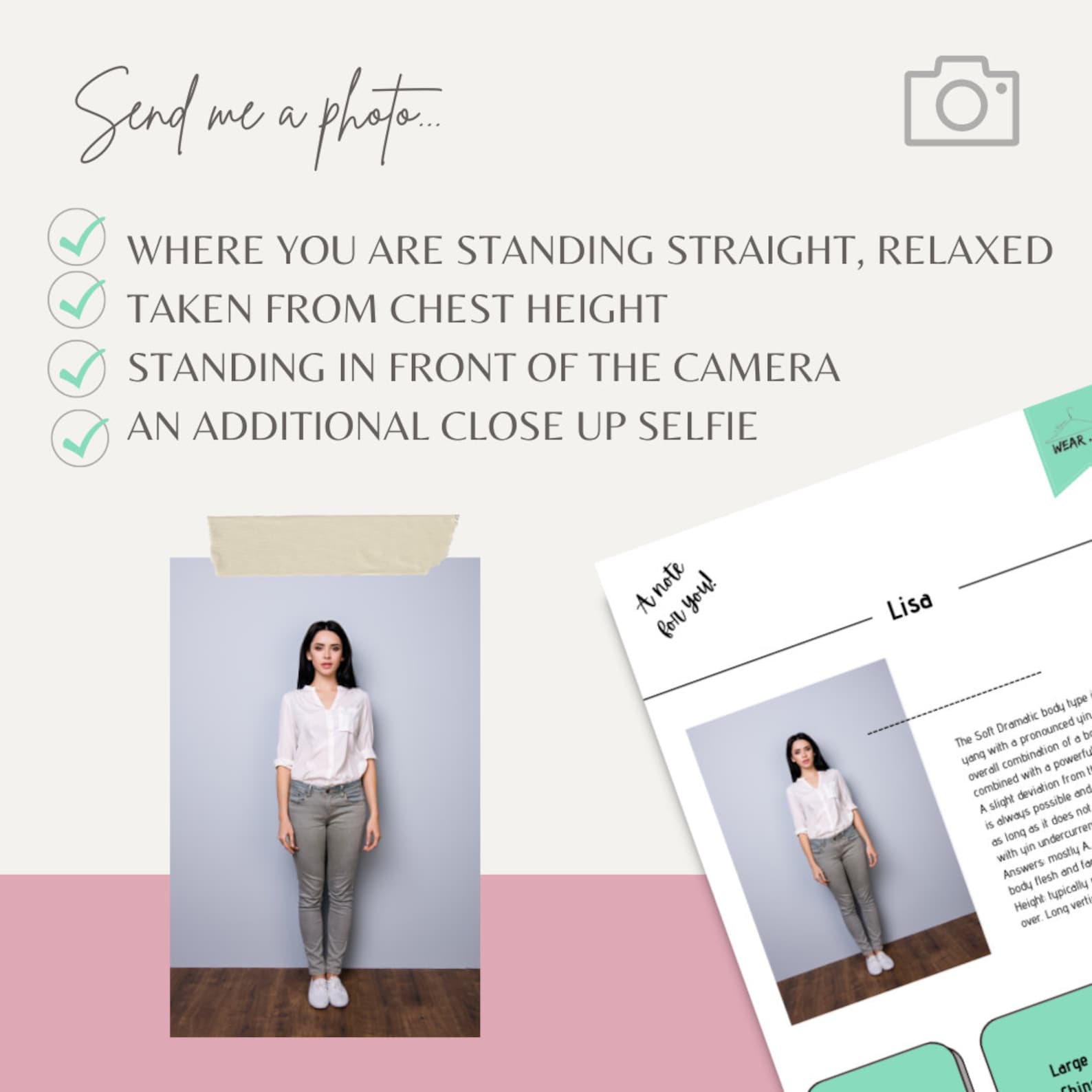 KIBBE Body Shape Analysis - Kibbe Body Type Portfolio Printable A4 ...