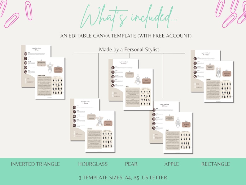 Body Type Style Guide Canva Template for Stylists (editable) - Etsy