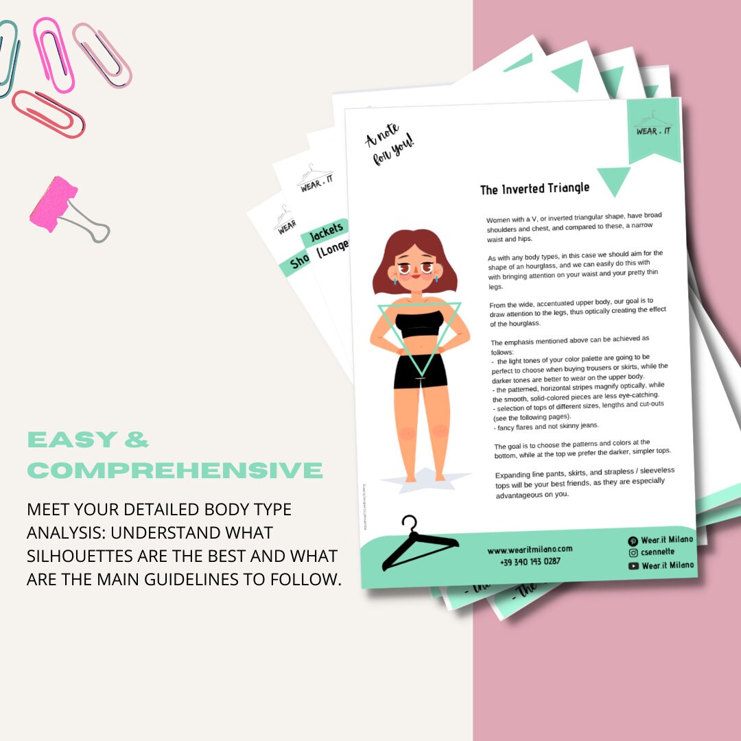 Body Shape Analysis and Figure Portfolio - Etsy