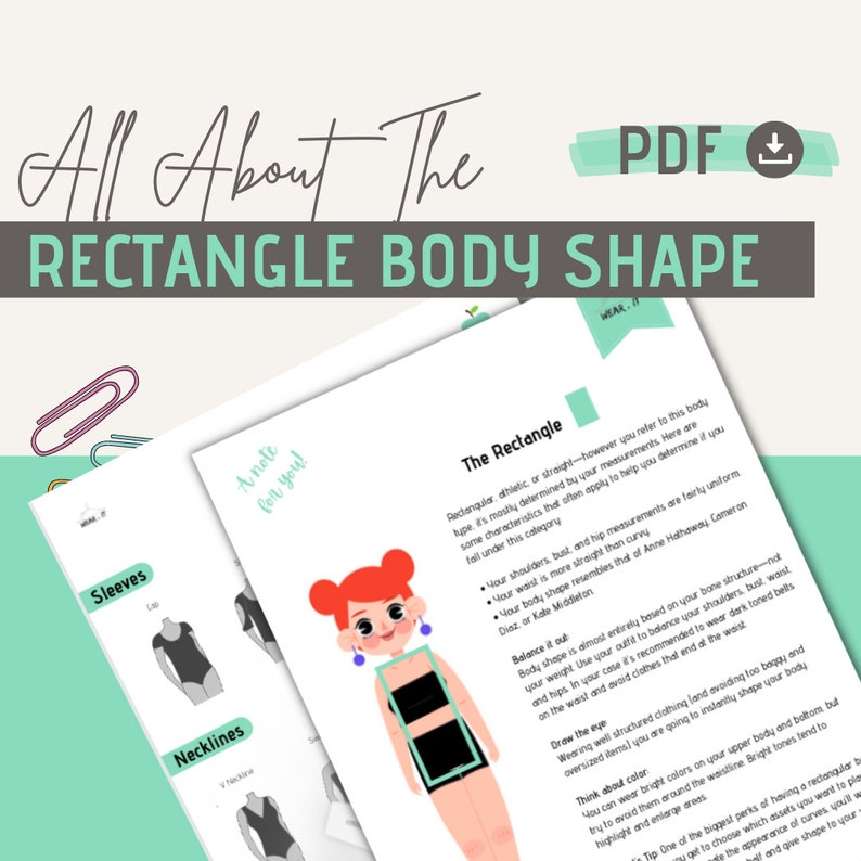 Rectangle Body Shape Analysis Figure Portfolio Silhouette ...
