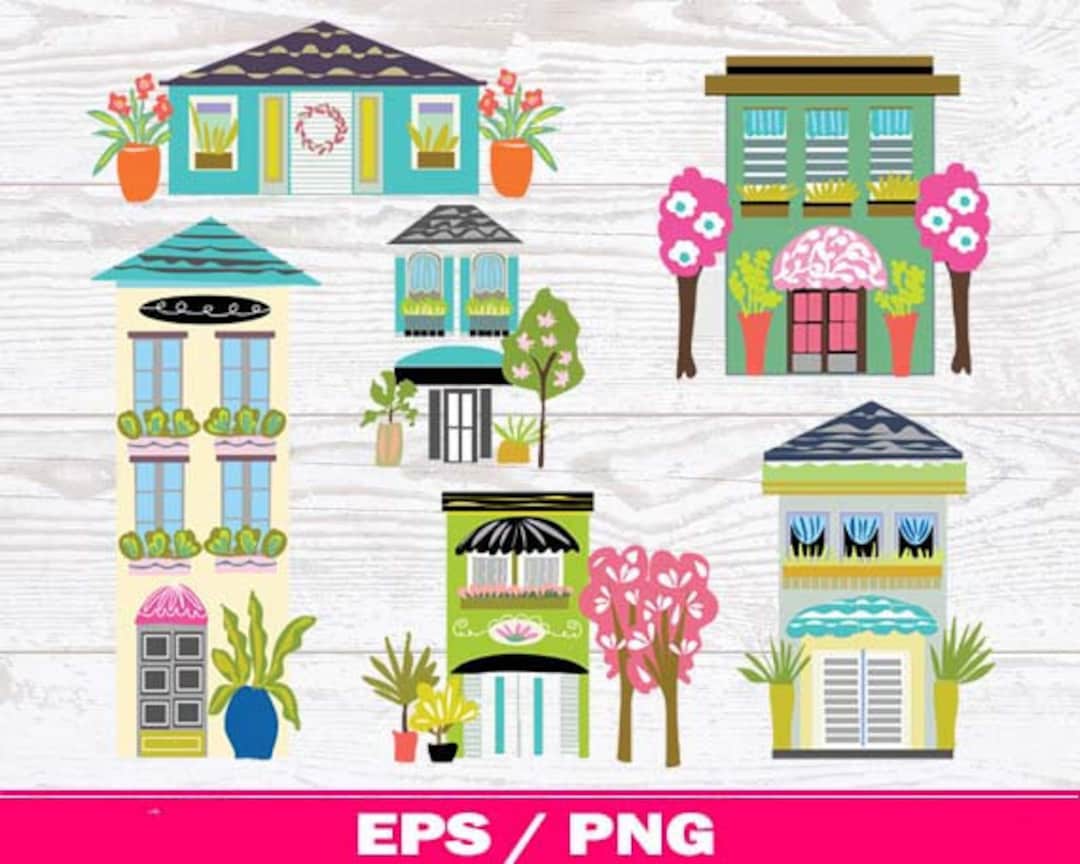 Digital Stickers, PNG, Home Sweet Home Clip Art, Home Clip Art, Digital ...