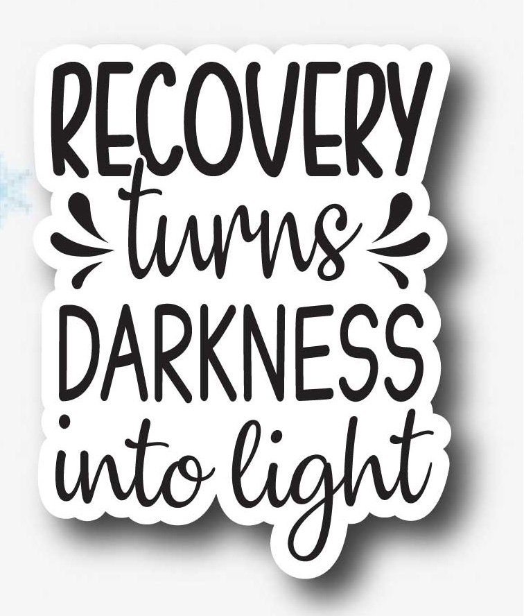Sobriety Svg Recovery SVG Printable Stickers Addiction Svg - Etsy