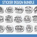 Digital Stickers, Sticker Svg, Inspirational Stickers Svg, Cricut Svg ...