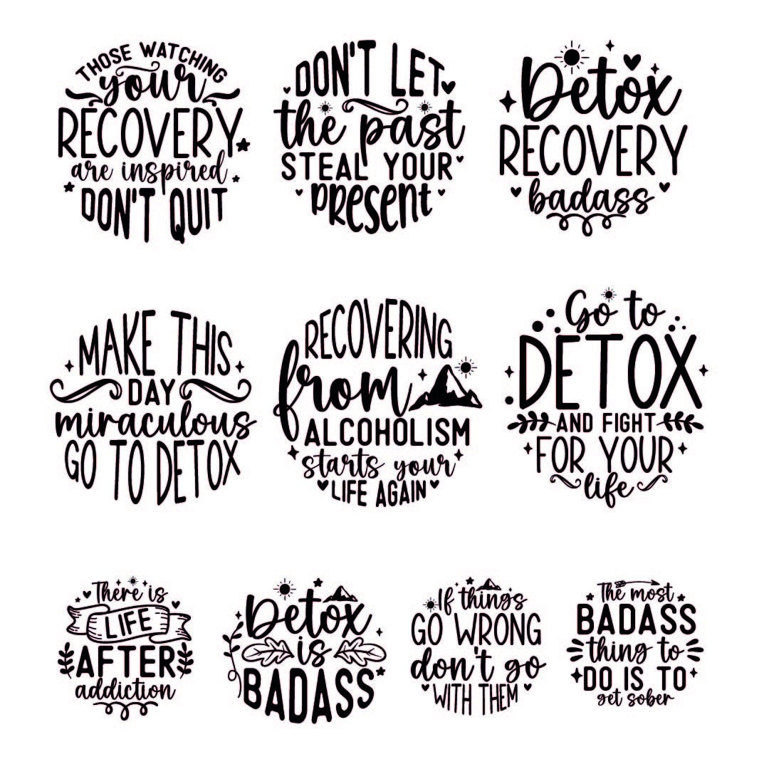 Recovery SVG Sobriety Svg Inspirational Svg Keychainmental - Etsy