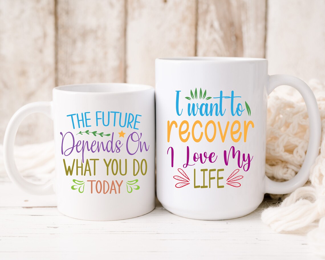 Digital Inspirational Sticker Bundle Recovery Svg Sobriety - Etsy