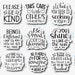 Inspirational Svg, Digital Stickers Bundle, Cricut Svg, Sticker Svg ...