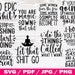 Adult Humor SVG Bundle, Inappropriate Svg, Sticker Sheet, Girl Power ...