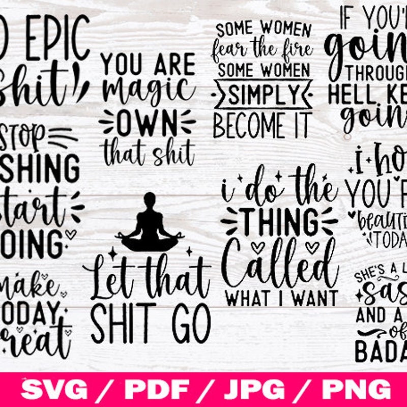 Inappropriate Svg - Etsy