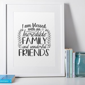 Inspirational Svg, Family Png, Family Art Print, Inspirational Print ...