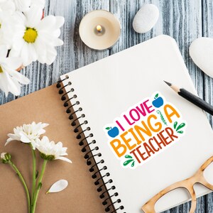 Digital Stickers, PNG, Printable Stickers Svg, Teacher Bundle, Teacher ...