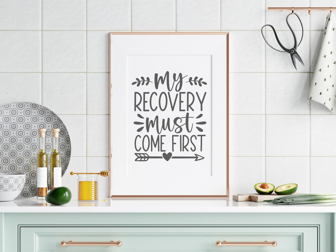 Sobriety Svg Recovery SVG Inspirational Svg Mental Health - Etsy
