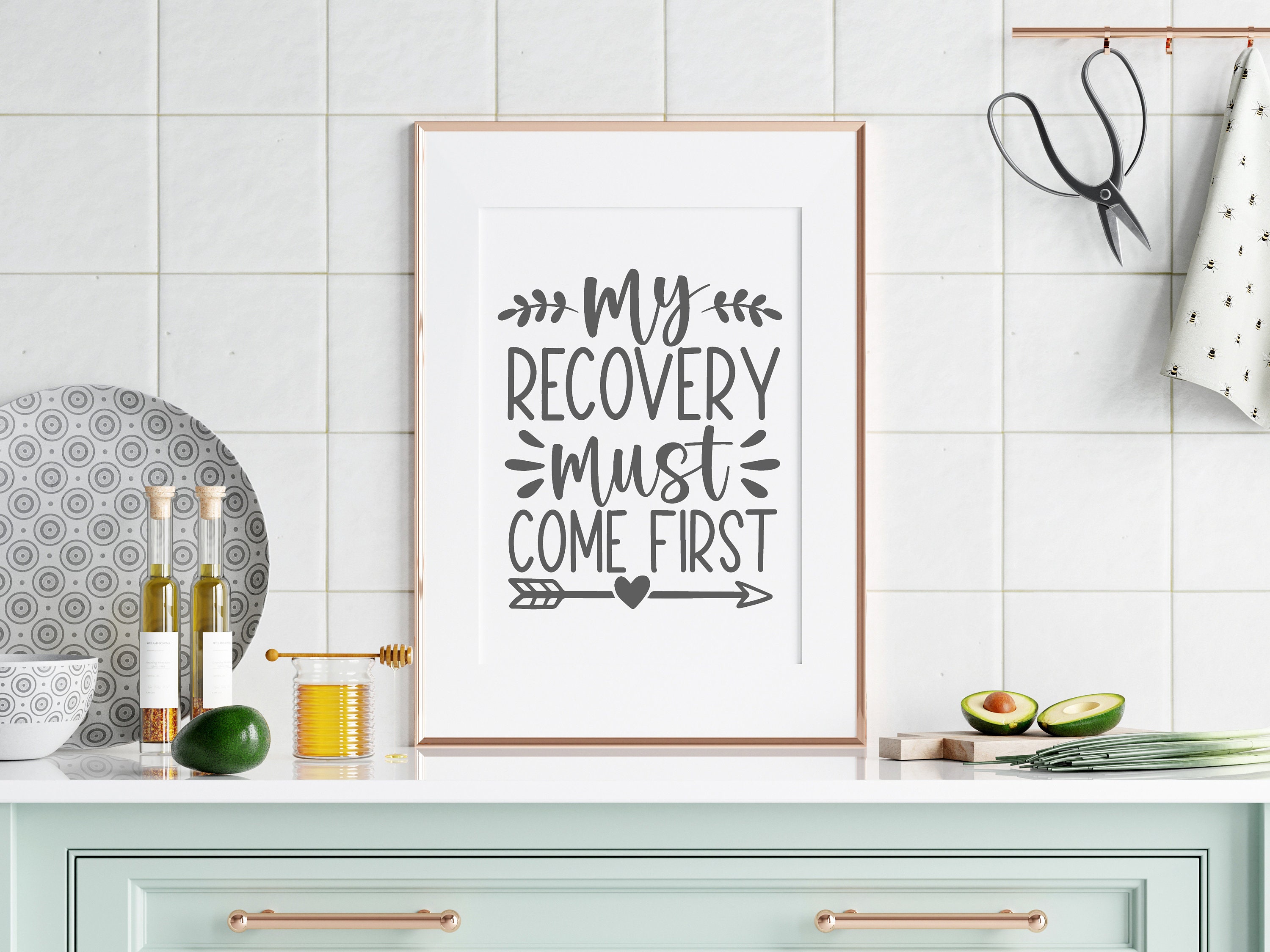 Sobriety Svg, Recovery SVG, Inspirational Svg, Sticker Sheet, Mental ...