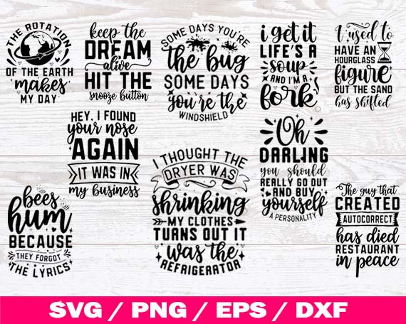 Sarcastic Svg Adult Humor SVG Bundle SVG Files for Cricut - Etsy