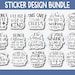 Inspirational Svg, Digital Stickers Bundle, Cricut Svg, Sticker Svg ...