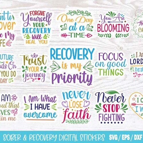 Sobriety Svg Recovery SVG Inspirational Svg Mental Health - Etsy