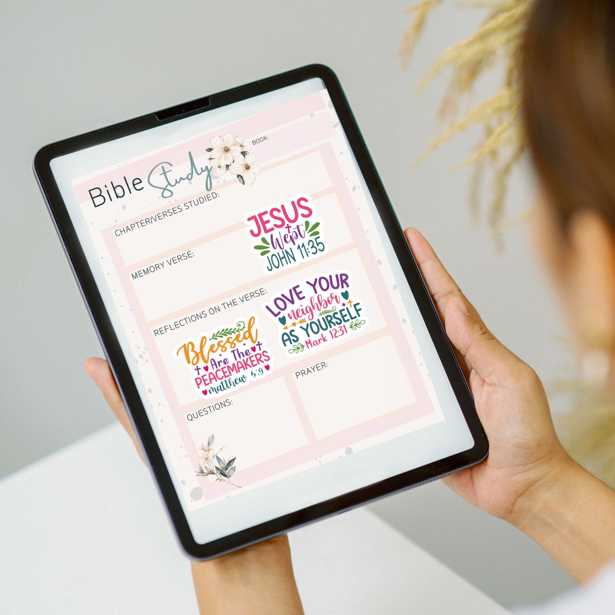 Bible Verse Svg, Bible Study Png, Bible Verse Sticker PNG, Stickers for ...