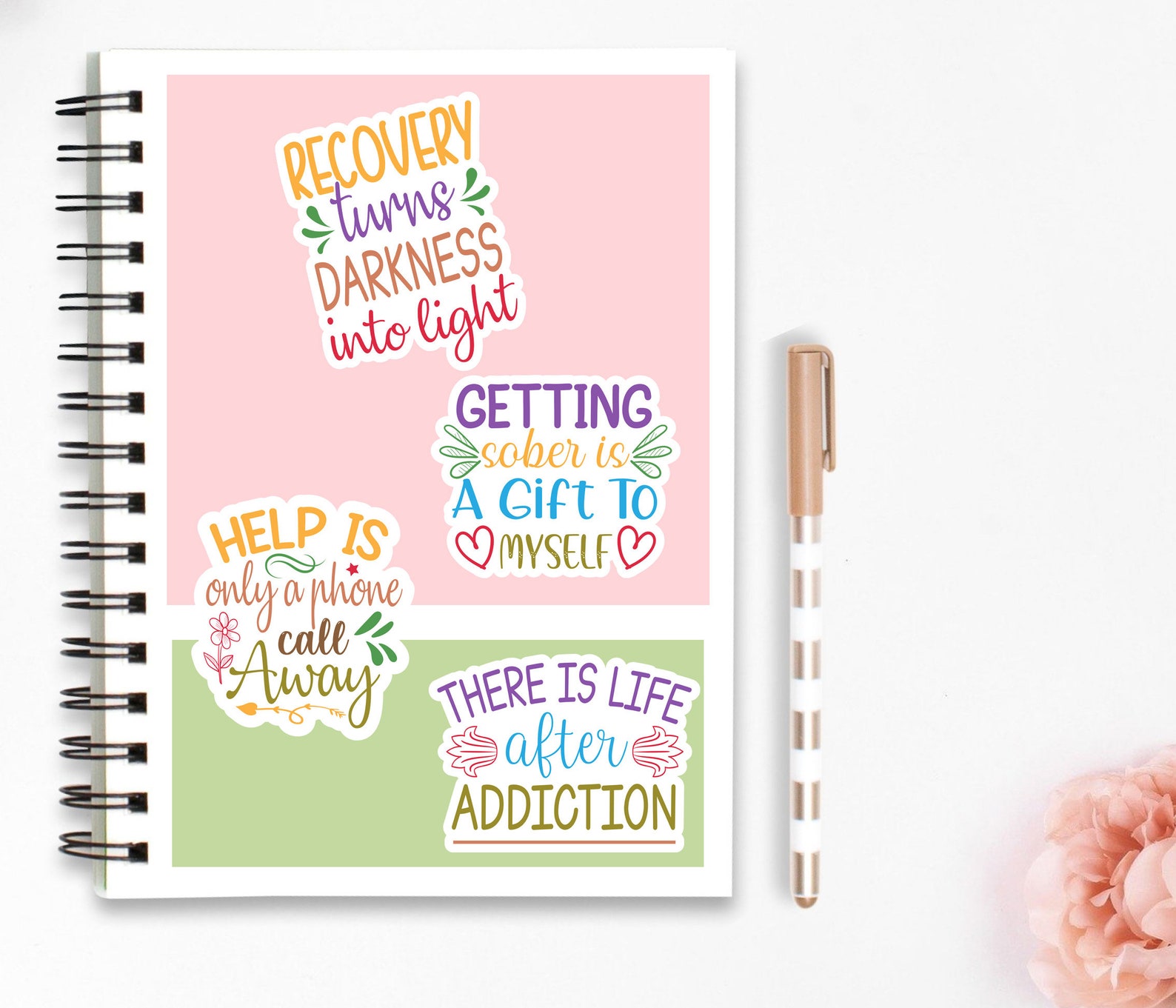 Sobriety Svg Recovery SVG Printable Stickers Addiction Svg - Etsy UK