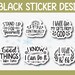 Printable Stickers Cricut Svg Digital Stickers Bundle - Etsy