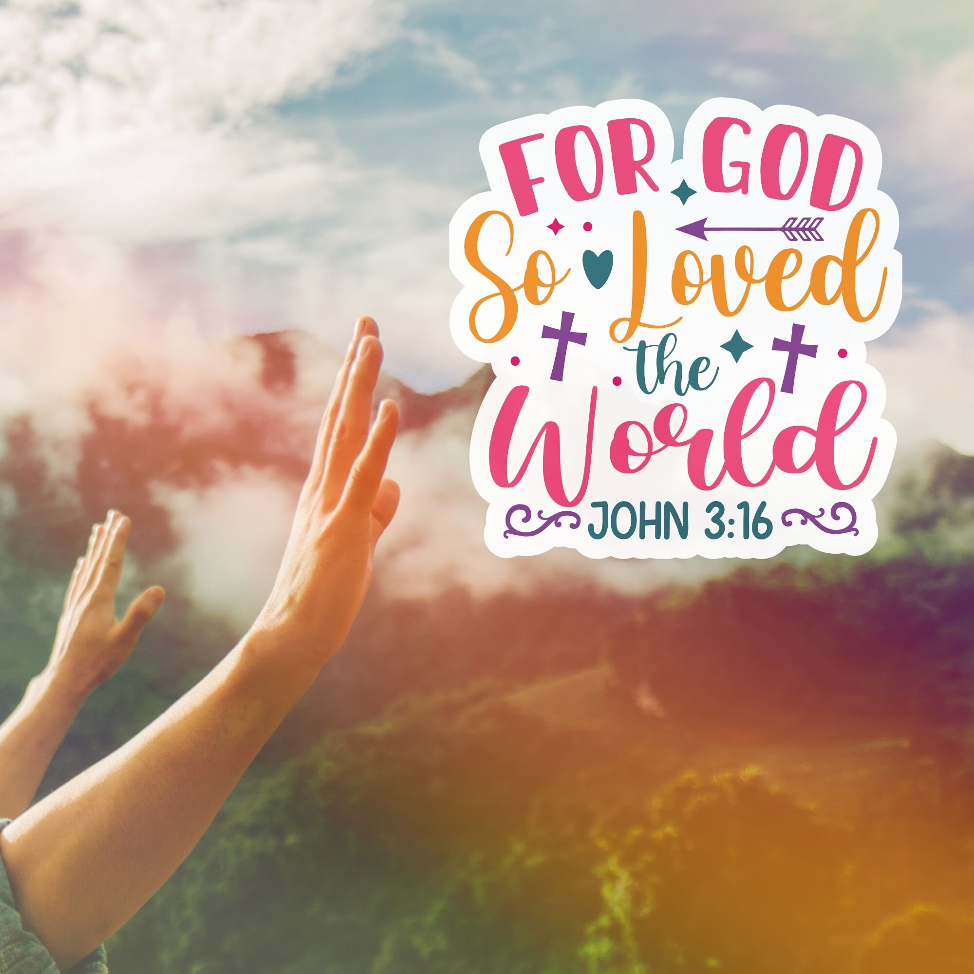 Bible Verse Svg, Bible Study Png, Bible Verse Sticker PNG, Stickers for ...