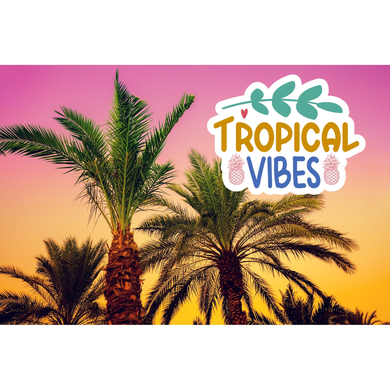 Sticker Svg, Printable Beach Stickers, Summer Svg Stickers, Summer ...