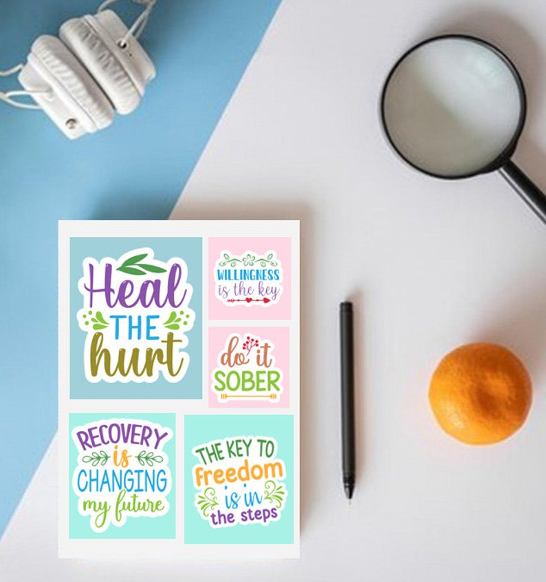 Sobriety Svg Recovery SVG Printable Stickers Addiction Svg - Etsy