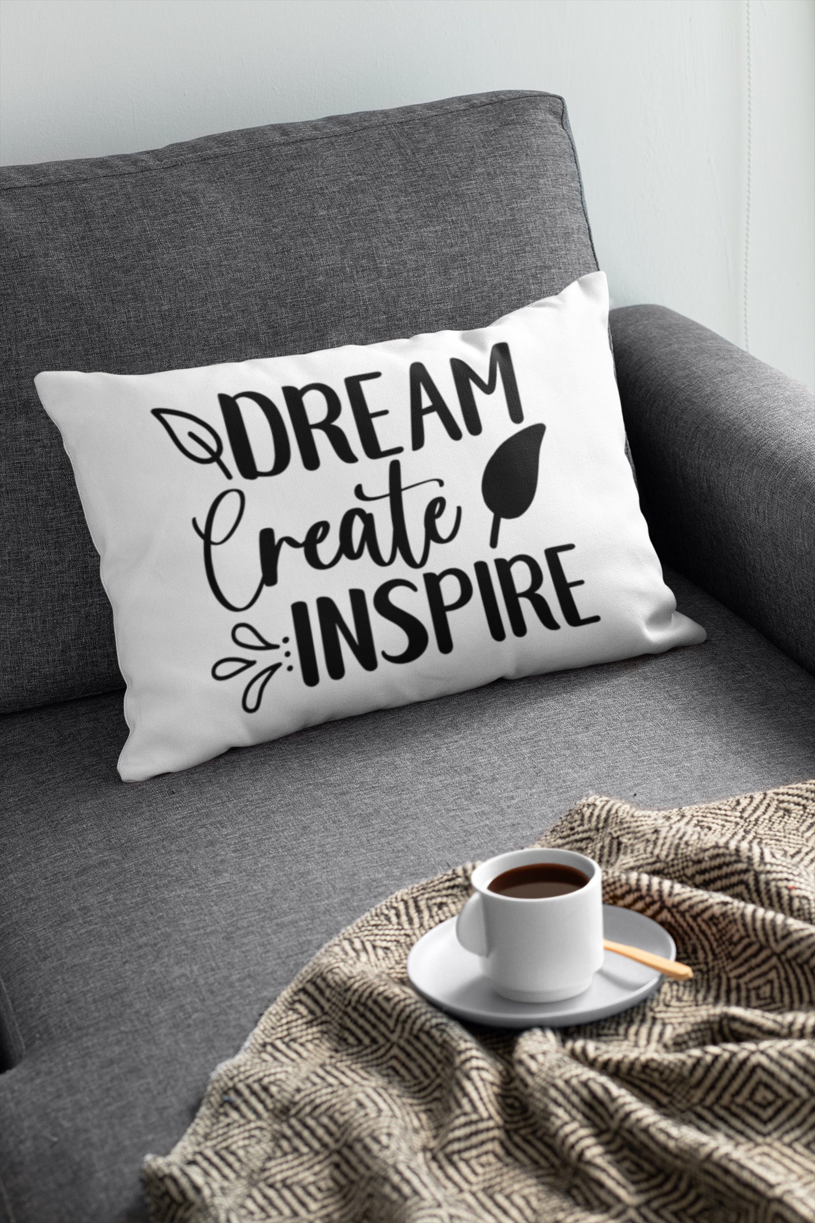 Inspirational Svg Dream Create Inspire Svg Motivational Svg - Etsy