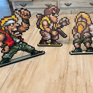 Metal Slug Perler Bead Art | Standees | Magnets | Marco Rossi | Tarma ...