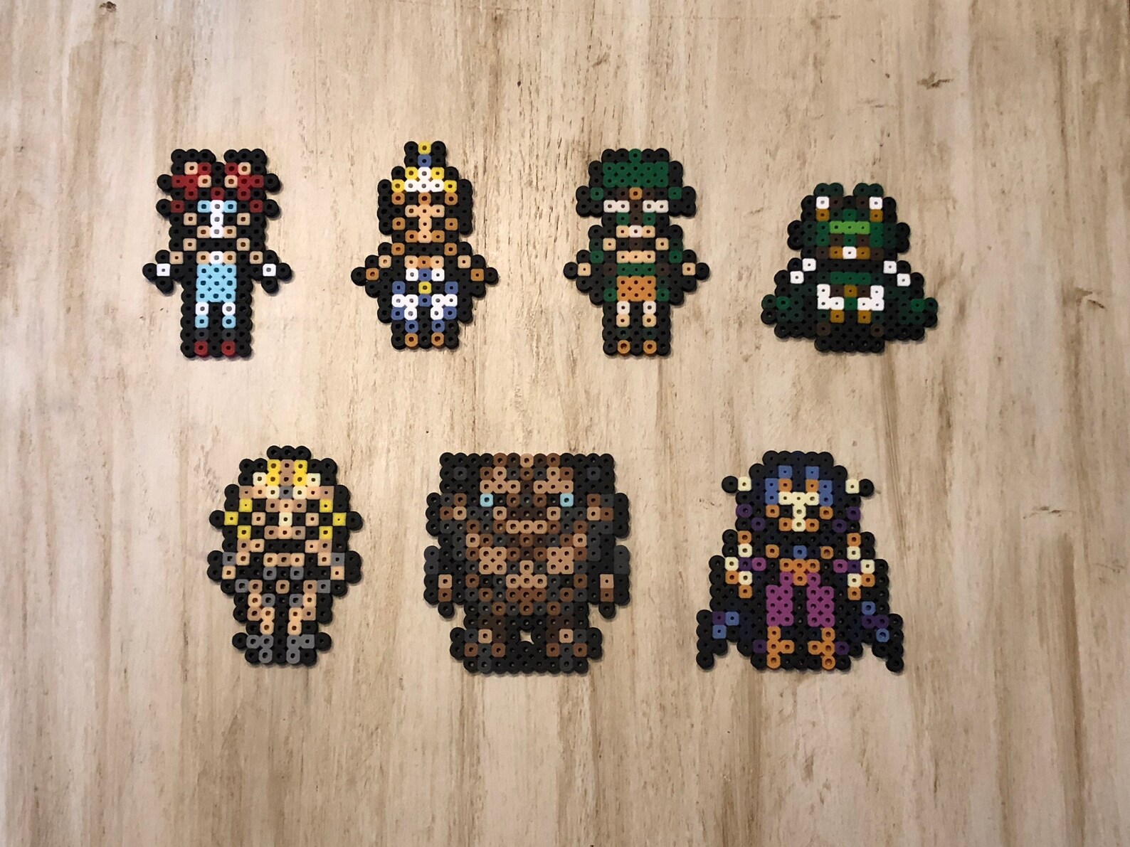 Chrono Trigger Magnets World Map Sprites Perler Bead - Etsy