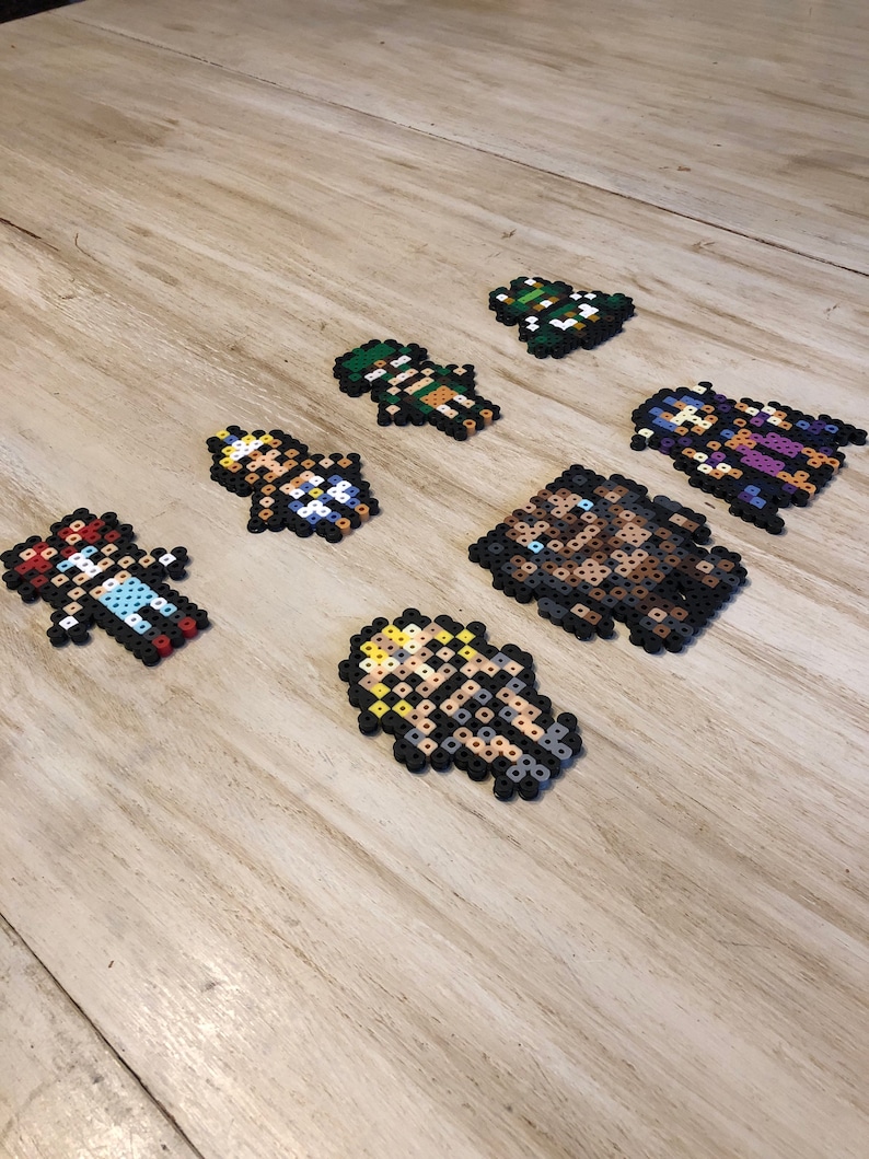 Chrono Trigger Magnets World Map Sprites Perler Bead - Etsy