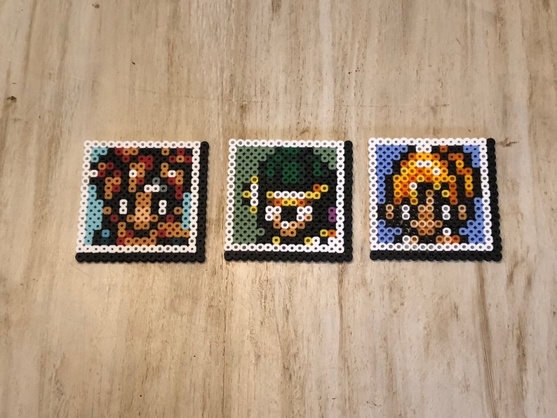 Chrono Trigger Menu Icon Magnets | Perler Sprites | Chrono | Marle ...