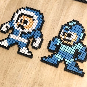 Mega Man 1 | Sprites | NES | Perler Bead | Pixel Art | Robot | Electric ...