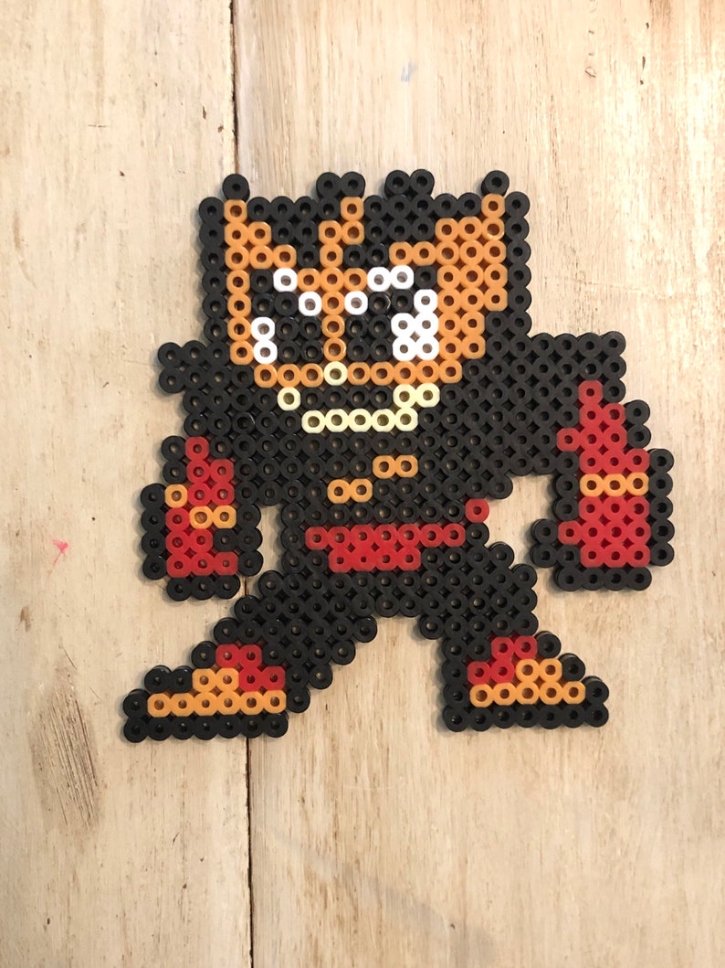 Mega Man 1 Sprites NES Perler Bead Pixel Art Robot - Etsy