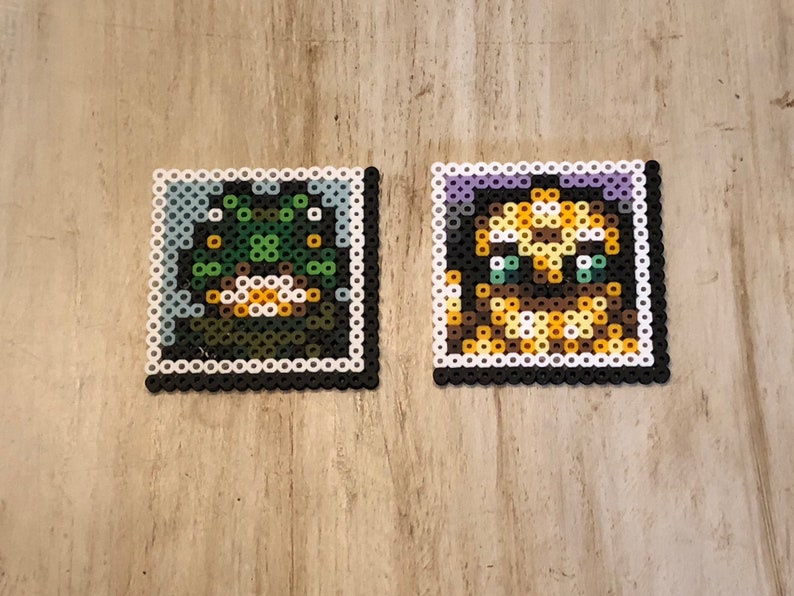 Chrono Trigger Menu Icon Magnets | Perler Sprites | Chrono | Marle ...