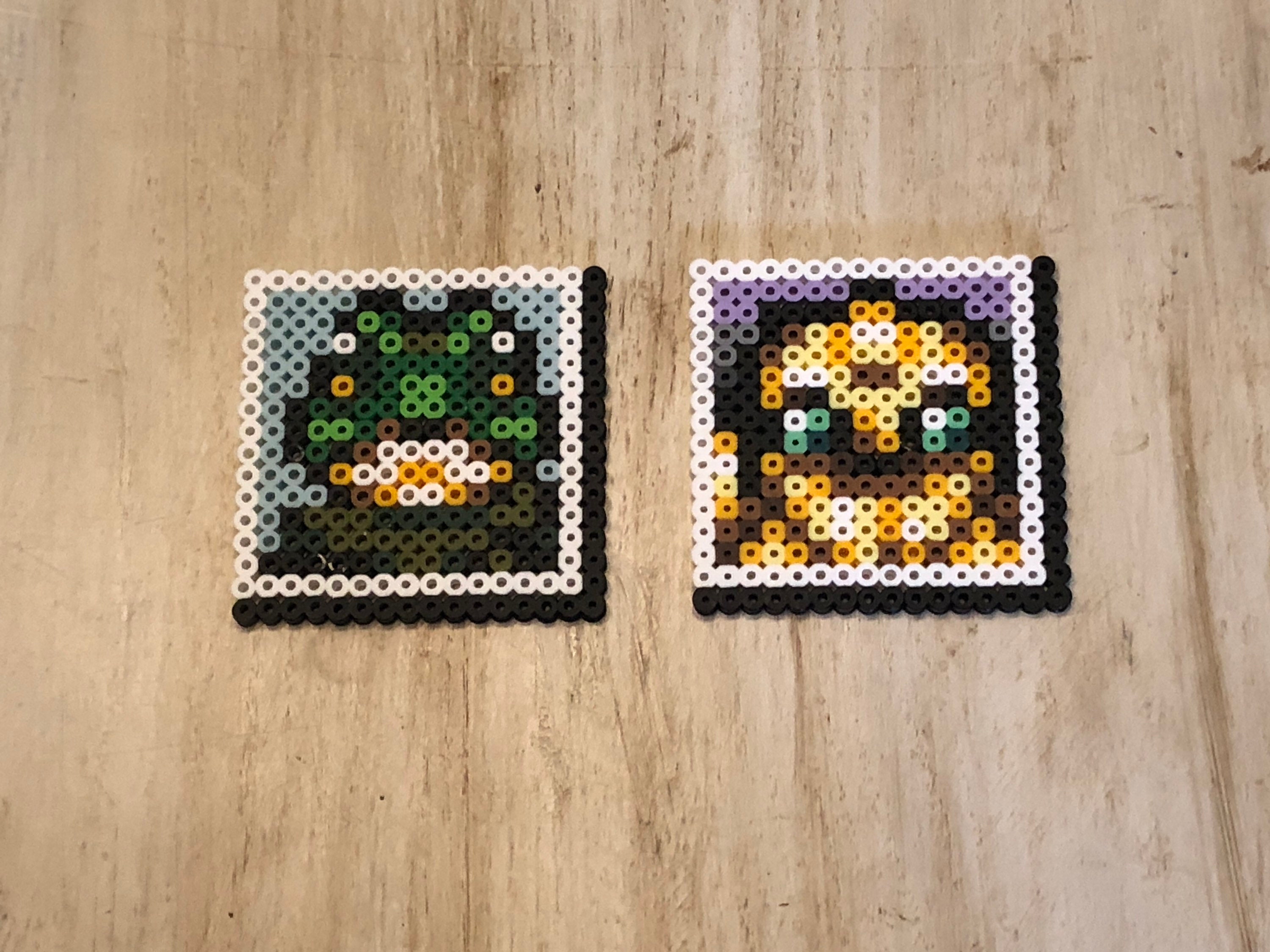 Chrono Trigger Menu Icon Magnets | Perler Sprites | Chrono | Marle ...