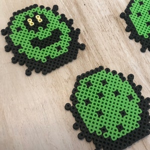 Super Mario Bros 2 Magnets | Pokey | Retro Game Room Decor | Pixel Art ...