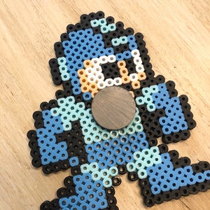 Mega Man 1 | Sprites | NES | Perler Bead | Pixel Art | Robot | Electric ...