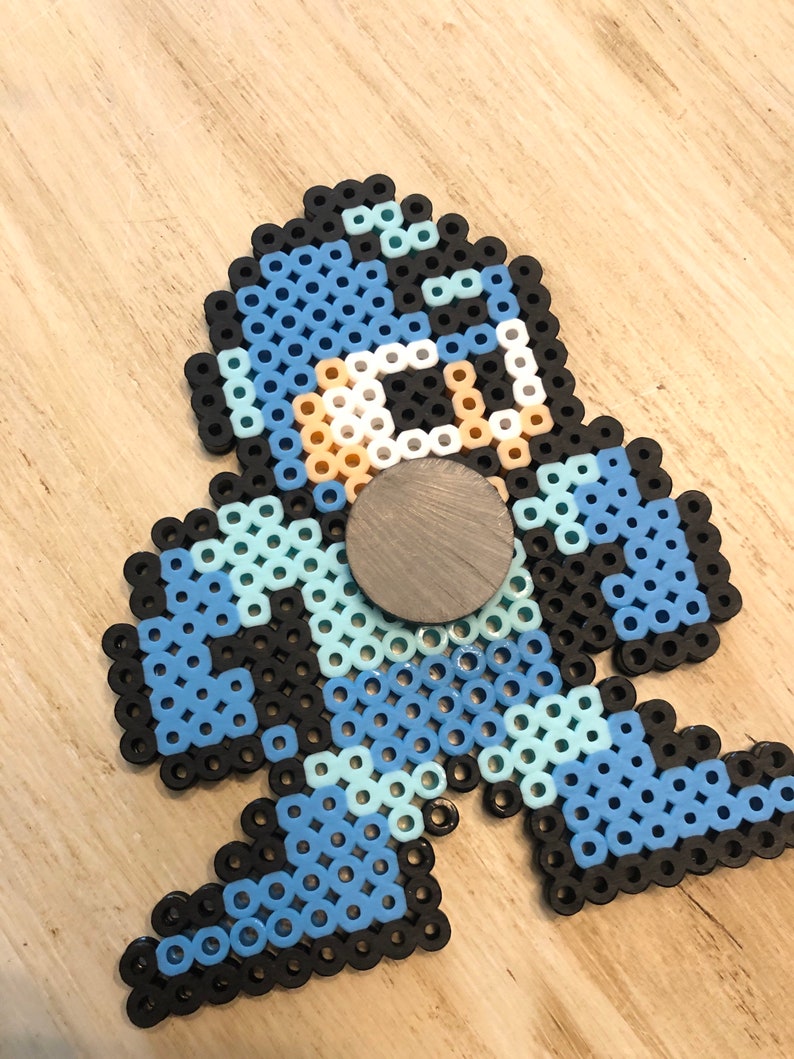 Mega Man 1 | Sprites | NES | Perler Bead | Pixel Art | Robot | Electric ...