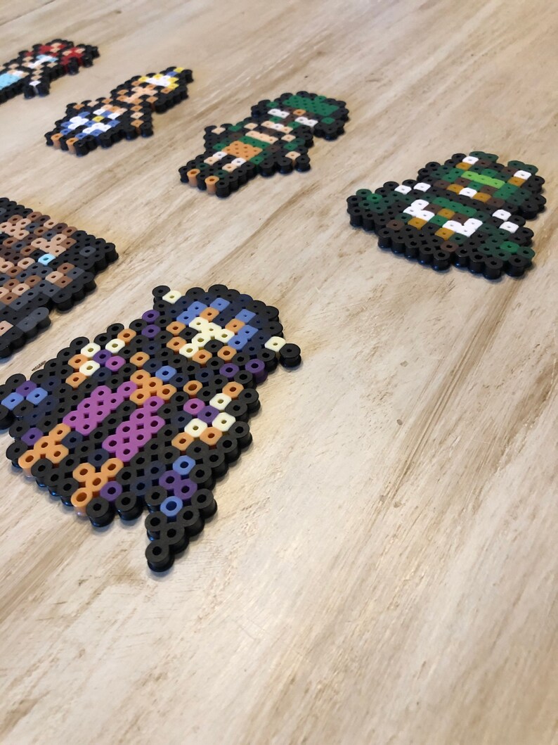 Chrono Trigger Magnets World Map Sprites Perler Bead - Etsy
