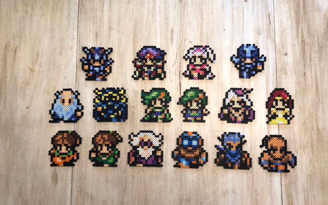 Final Fantasy IV Magnets | Ornaments | Keychains | Cecil | Kain | Rosa ...