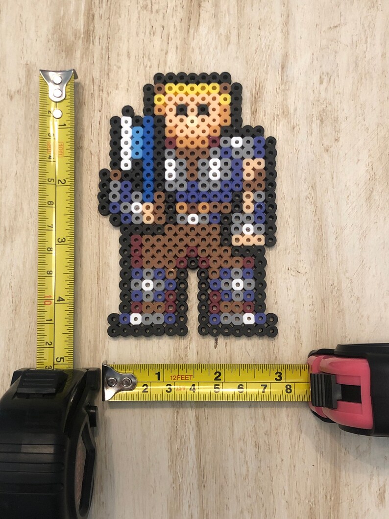 Phantasy Star Magnets | Alis Lansford | Odin | Noah | Myau | Perler ...