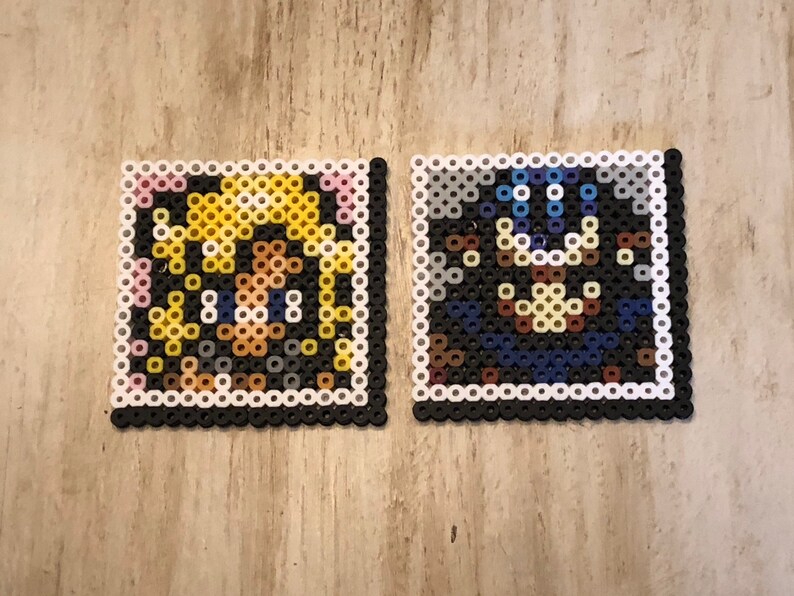 Chrono Trigger Menu Icon Magnets | Perler Sprites | Chrono | Marle ...