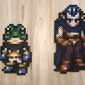 Chrono Trigger Stands | Magnets | Perler Sprites | Chrono Trigger ...